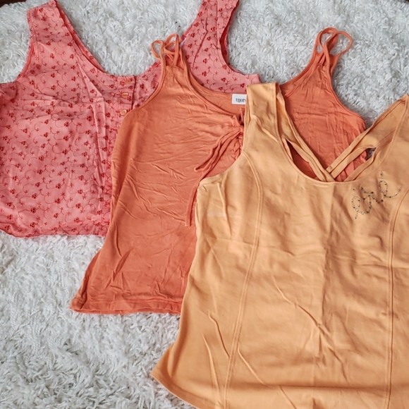 Together | Tops | 3 Tops Peachorange | Poshmark